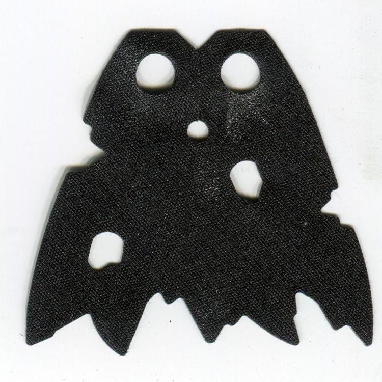 LEGO part 86038 - Black Minifig, Cape Cloth, Holes and Tattered Edges ...