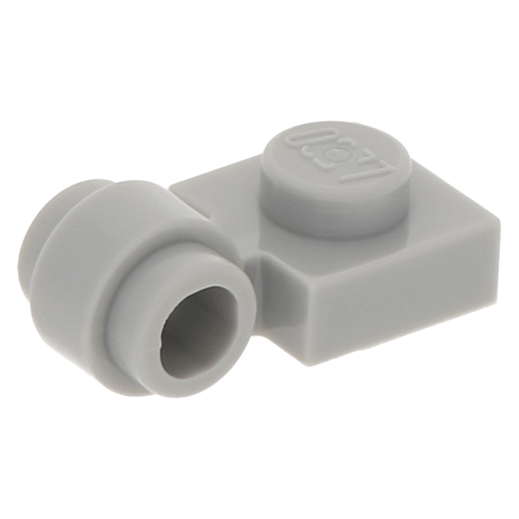 LEGO Einzelteil 4081b - Light Bluish Gray Plate, Modified 1 x 1 with ...