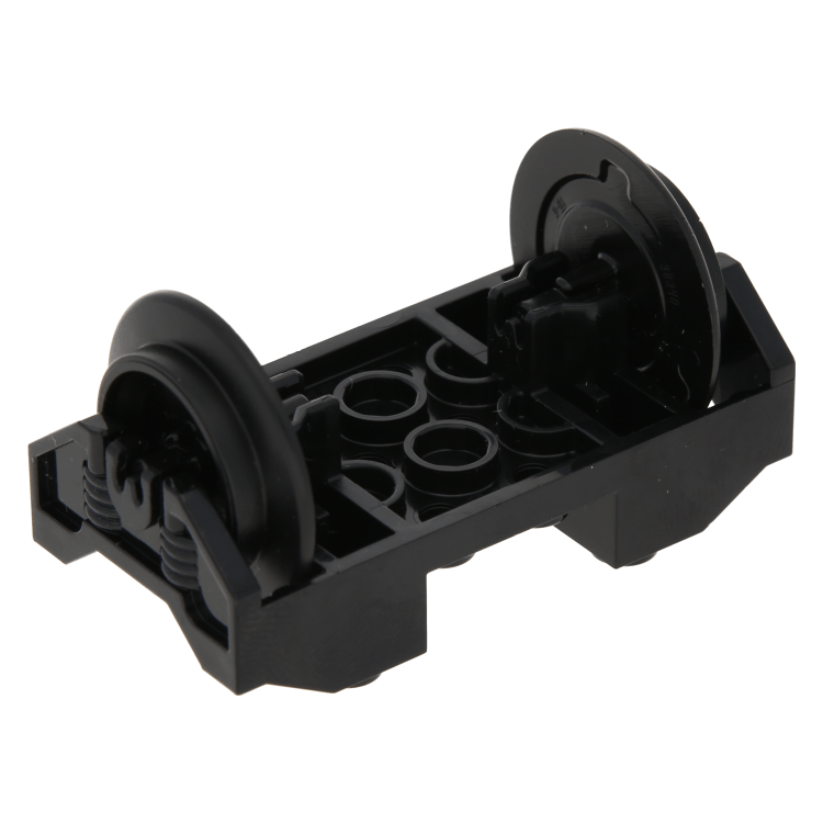 LEGO Einzelteil 38339c01 - Black Train Wheel RC Train, Holder with Pin ...