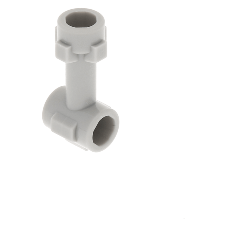 LEGO Einzelteil 92690 - Light Bluish Gray Bar 1L with Top Stud and 2 ...