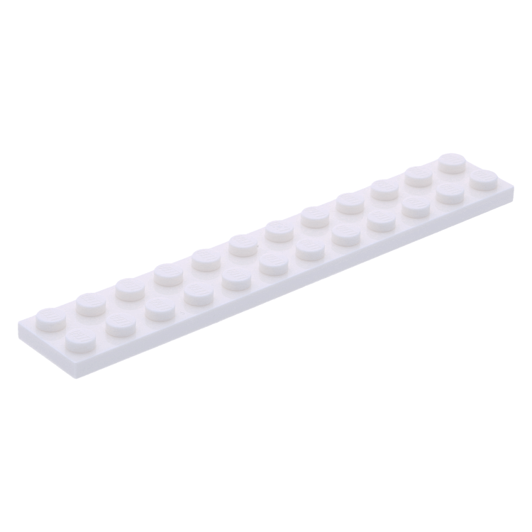 LEGO Einzelteil 2445 - White Plate 2 x 12 bei BrickScout