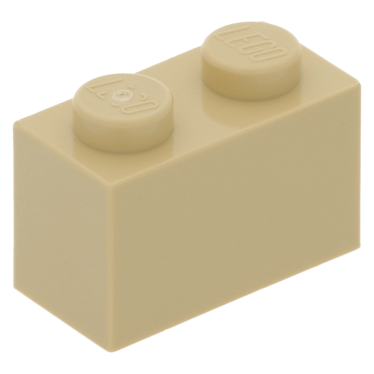 LEGO Einzelteil 3004 - Tan Brick 1 x 2 bei BrickScout