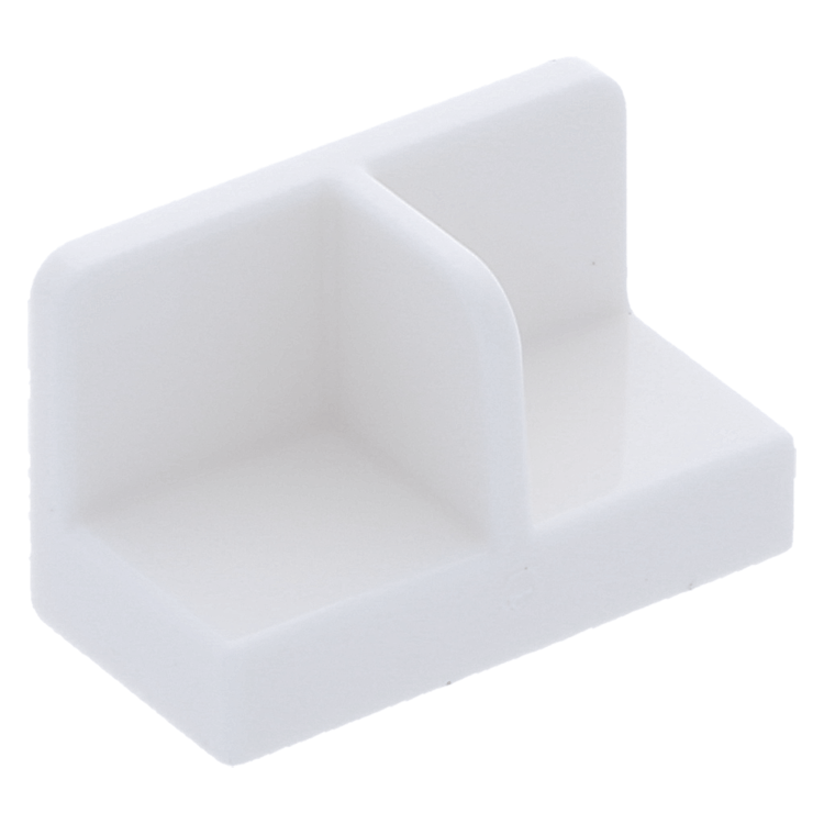 LEGO Einzelteil 93095 - White Panel 1 x 2 x 1 with Rounded Corners and ...