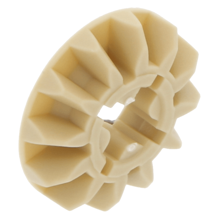 LEGO Einzelteil 6589 - Tan Technic, Gear 12 Tooth Bevel bei BrickScout