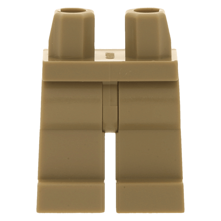 LEGO Einzelteil 970c00 - Dark Tan Hips and Legs bei BrickScout