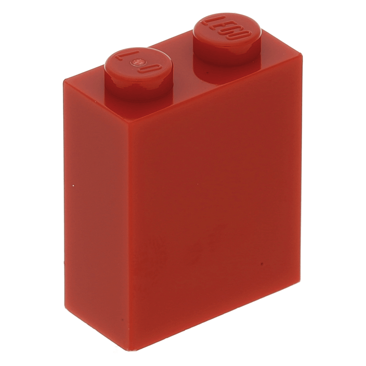 LEGO Einzelteil 3245b - Red Brick 1 x 2 x 2 with Inside Axle Holder bei ...