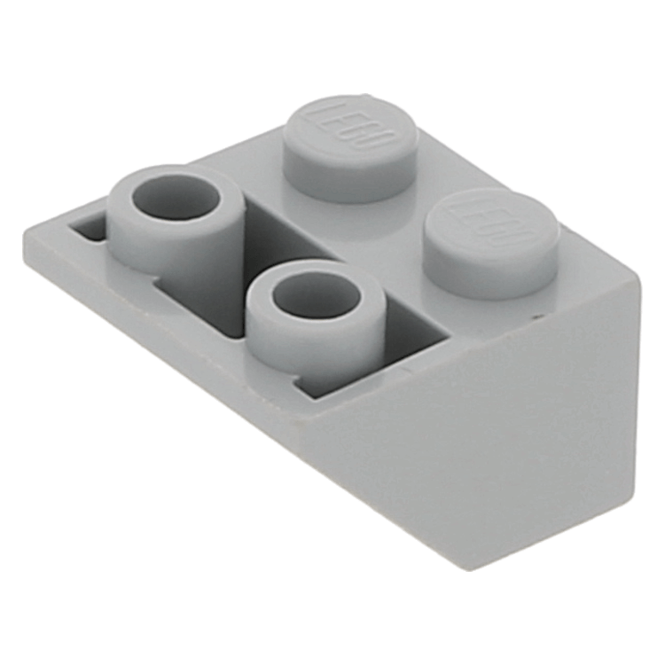 LEGO Einzelteil 3660pb013 - Light Bluish Gray Slope, Inverted 45 2 x 2 ...