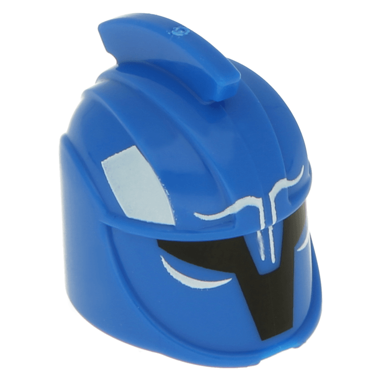 LEGO Einzelteil 64806pb02 - Blue Minifig, Headgear Helmet SW Senate ...