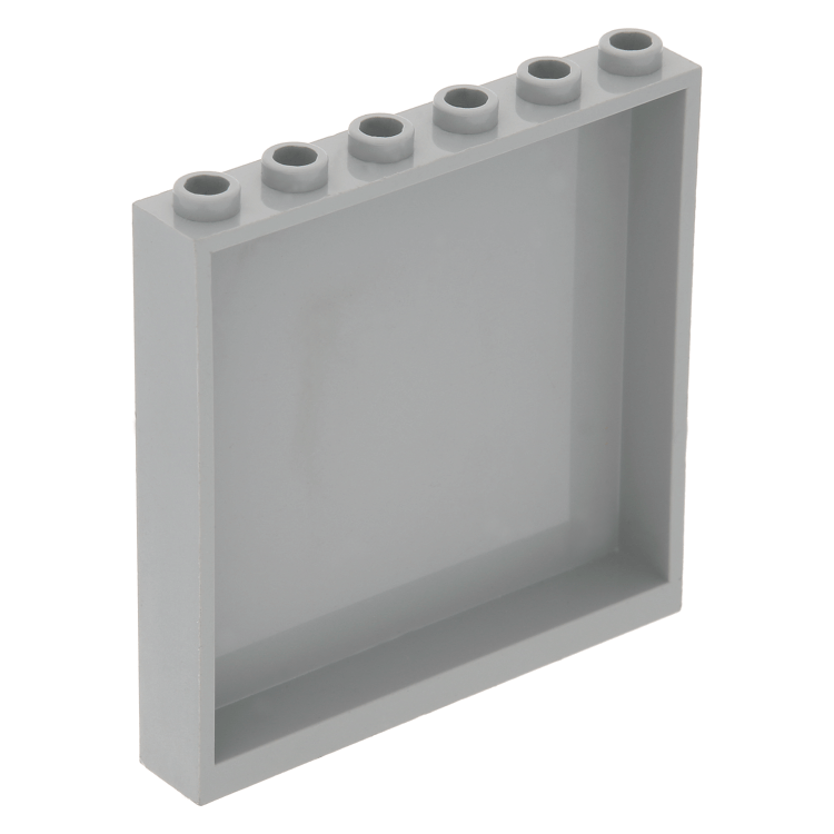 LEGO Einzelteil 59349 - Light Bluish Gray Panel 1 x 6 x 5 bei BrickScout