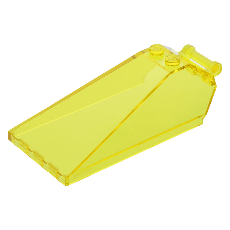 LEGO Einzelteil 21849 - Trans-Yellow Windscreen 8 x 4 x 2 with 2 Studs ...