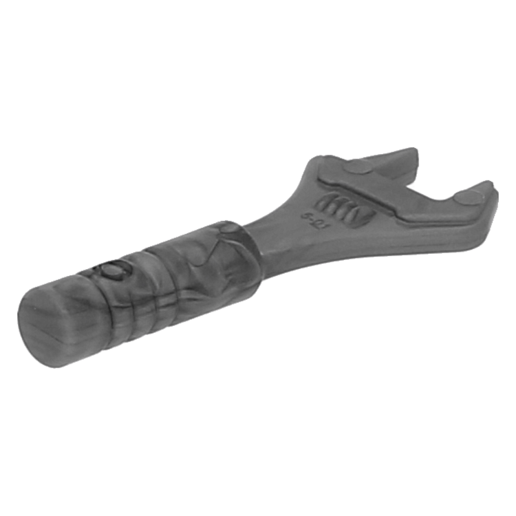 LEGO Einzelteil 11402f - Flat Silver Minifig, Utensil Tool Adjustable ...