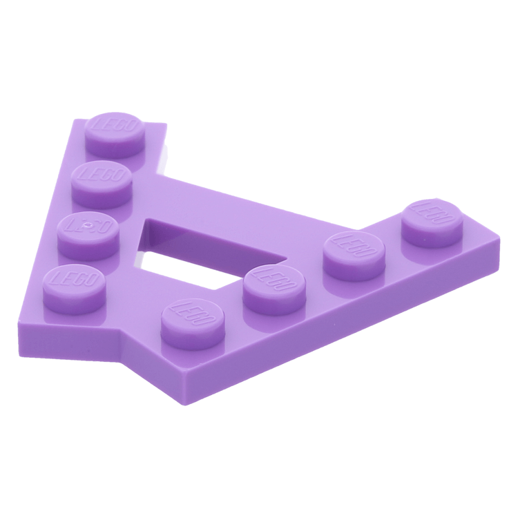 LEGO onderdele 15706 - Medium Lavender Wedge, Plate A-Shape with 2 Rows ...