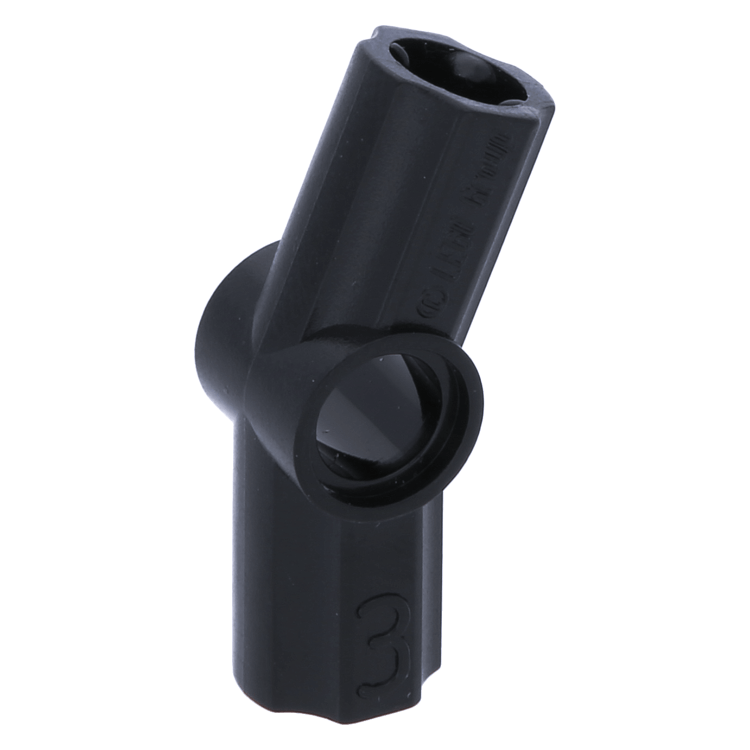 LEGO Einzelteil 32016 - Black Technic, Axle and Pin Connector Angled #3 ...