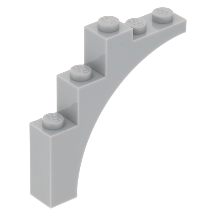 LEGO Einzelteil 2339 - Light Bluish Gray Brick, Arch 1 x 5 x 4 ...