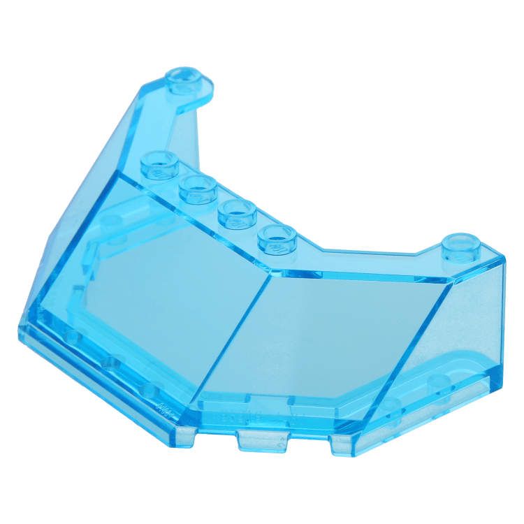 LEGO Einzelteil 62576 - Trans-Light Blue Windscreen 5 x 8 x 2 bei ...