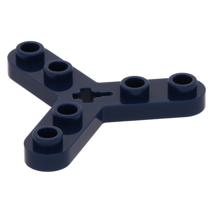 LEGO Einzelteil 32125 - Dark Blue Technic, Plate Rotor 3 Blade with ...