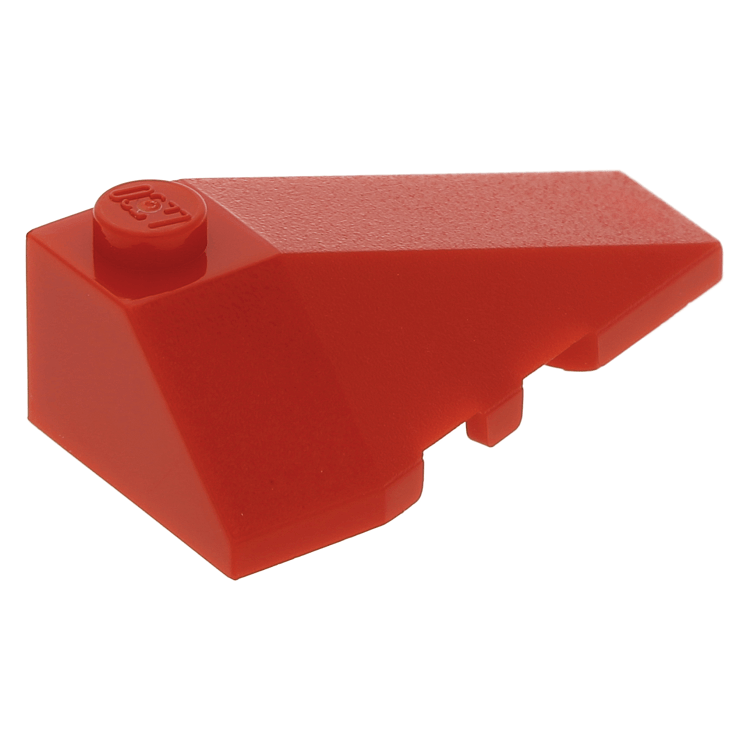 LEGO Einzelteil 43711 - Red Wedge 4 x 2 Triple Right bei BrickScout
