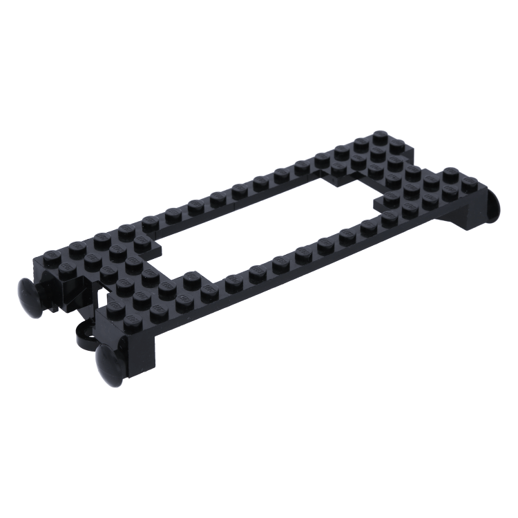 LEGO part 4178 - Black Train Base 6 x 16 at BrickScout