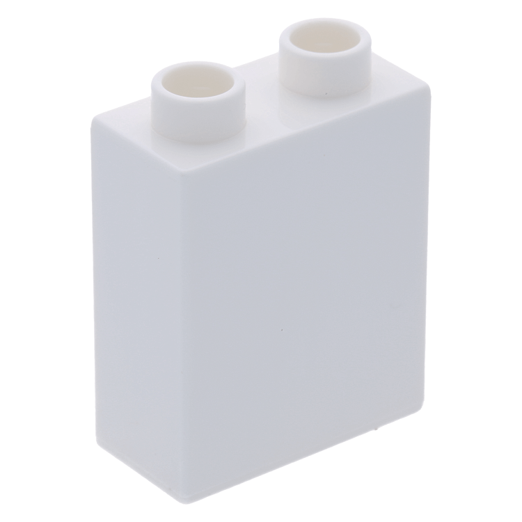 LEGO Einzelteil 4066 - White Duplo, Brick 1 x 2 x 2 bei BrickScout