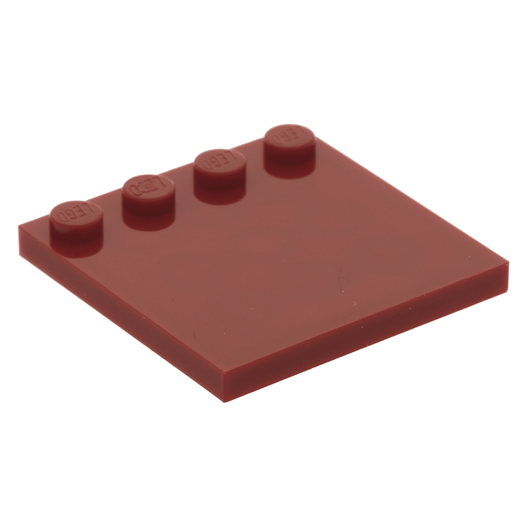 LEGO Einzelteil 6179 - Dark Red Tile, Modified 4 x 4 with Studs on Edge ...