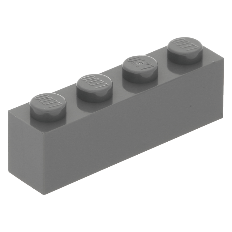 LEGO Einzelteil 3010 - Dark Bluish Gray Brick 1 x 4 bei BrickScout