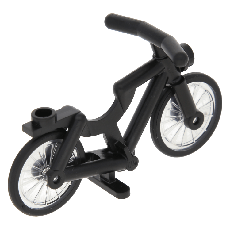 LEGO Einzelteil 4719c02 - Black Bicycle, Complete Assembly (1-Piece ...