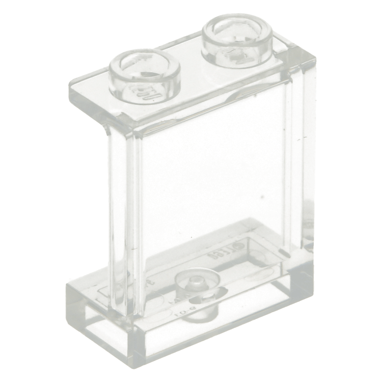 LEGO Einzelteil 87552 - Trans-Clear Panel 1 x 2 x 2 with Side Supports ...
