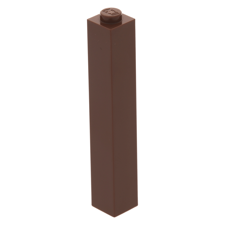 LEGO Einzelteil 2453b - Reddish Brown Brick 1 x 1 x 5 - Solid Stud bei ...