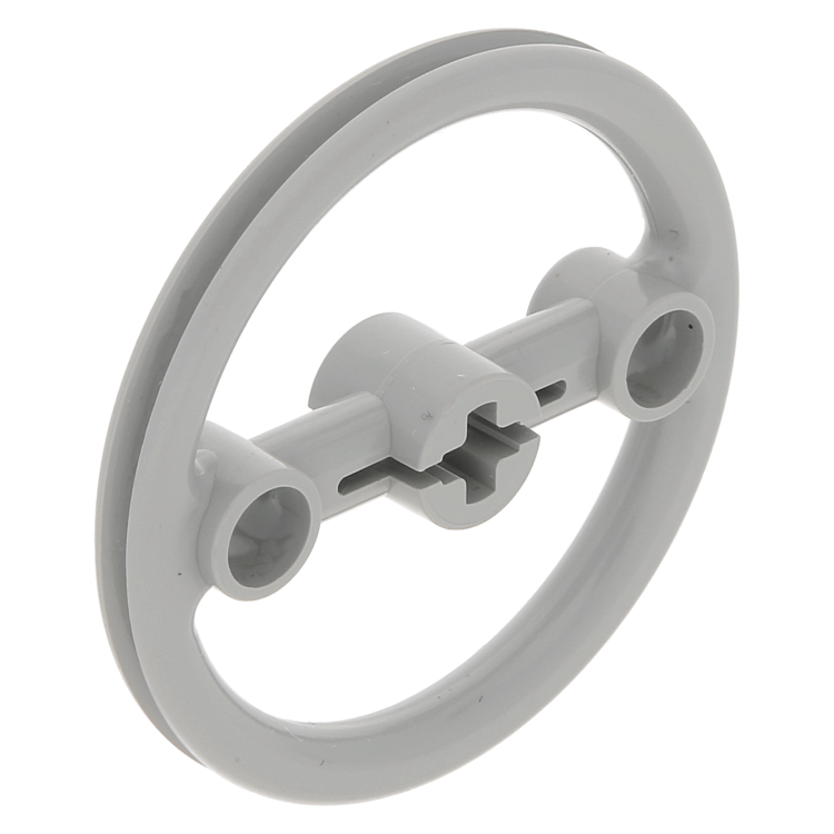LEGO Einzelteil 3736 - Light Bluish Gray Technic, Steering Pulley Large ...