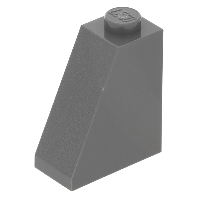 LEGO Einzelteil 60481 - Dark Bluish Gray Slope 65 2 x 1 x 2 bei BrickScout