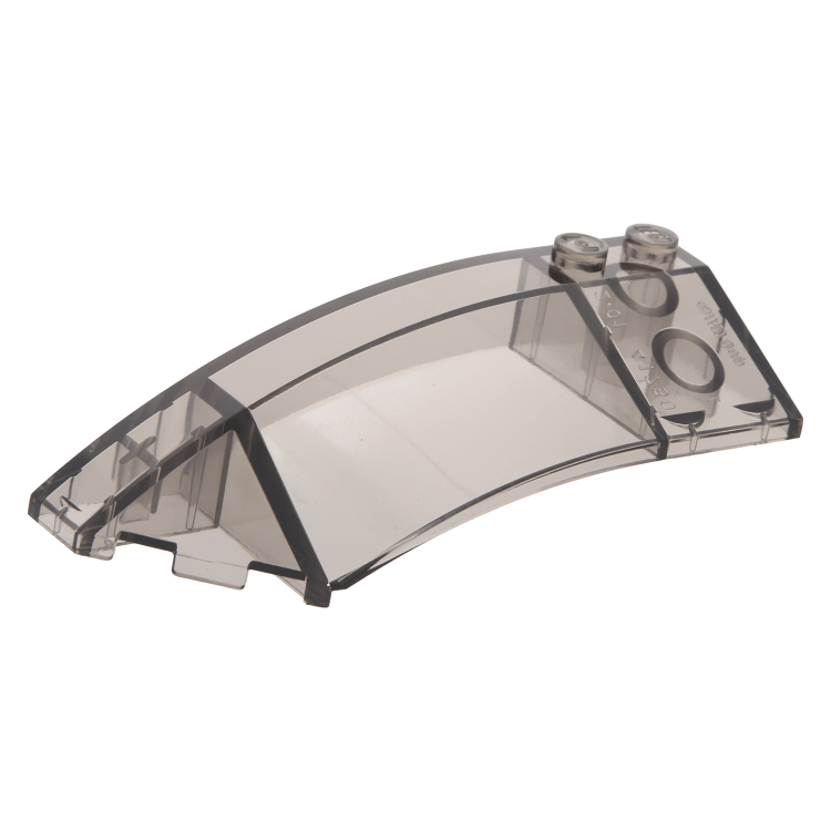 LEGO Einzelteil 41750 - Trans-Black Wedge 8 x 3 x 2 Open Left bei ...