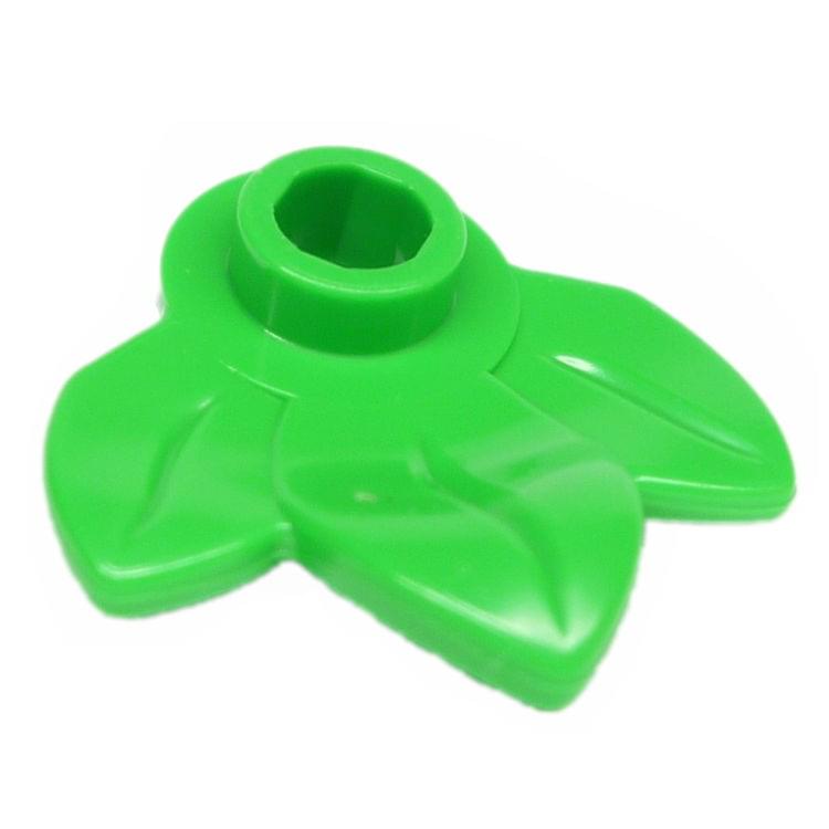LEGO Einzelteil 32607 - Bright Green Plant Plate, Round 1 x 1 with 3 ...