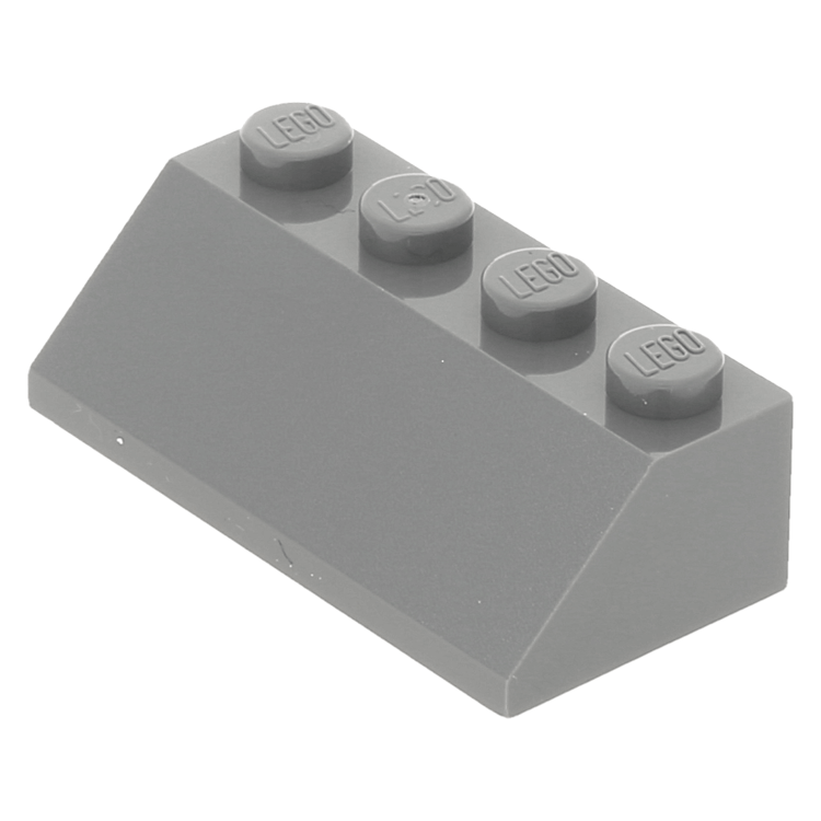 LEGO Einzelteil 3037 - Dark Bluish Gray Slope 45 2 x 4 bei BrickScout