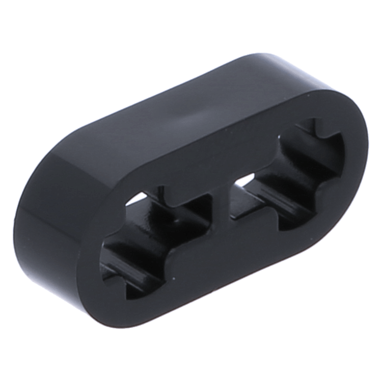 LEGO Einzelteil 41677 - Black Technic, Liftarm 1 x 2 Thin bei BrickScout