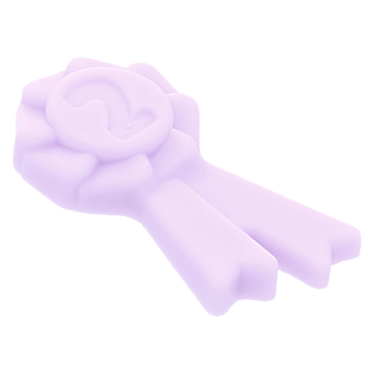 LEGO Einzelteil 92355f - Lavender Friends Accessories Award Ribbon with ...