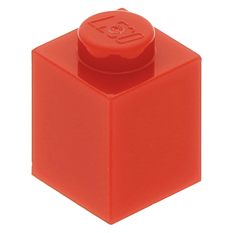 LEGO Einzelteil 3005 - Red Brick 1 x 1 bei BrickScout