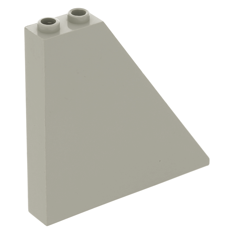 LEGO Einzelteil 30249 - Light Gray Slope 55 6 x 1 x 5 bei BrickScout