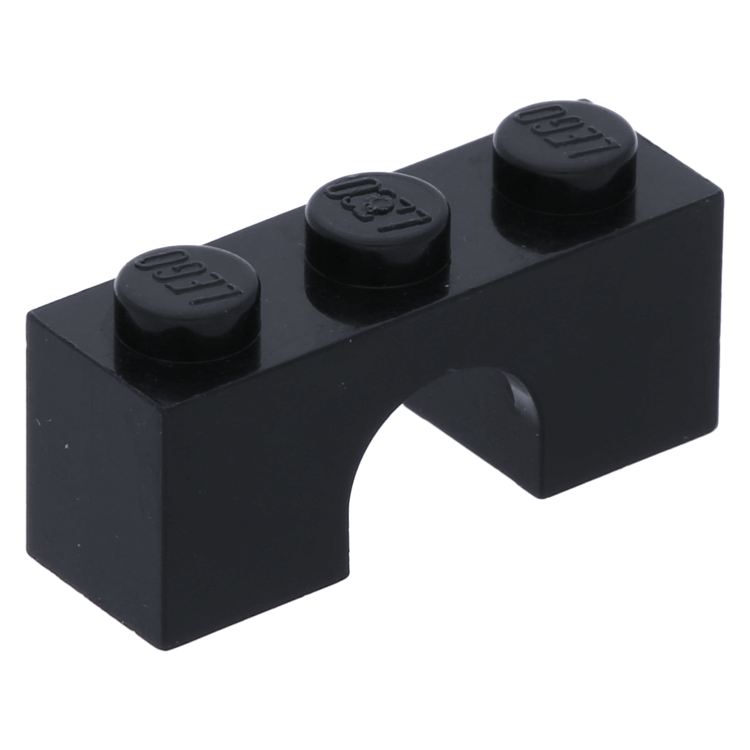 LEGO Einzelteil 4490 - Black Brick, Arch 1 x 3 bei BrickScout