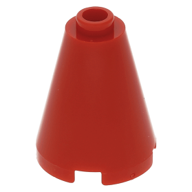 LEGO Einzelteil 3942c - Red Cone 2 x 2 x 2 - Completely Open Stud bei ...