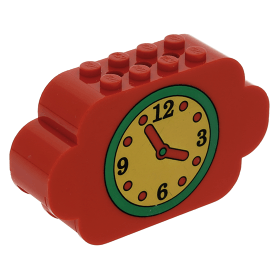 lego brick clock