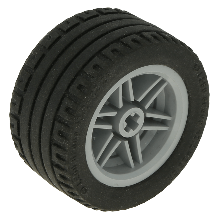 LEGO Einzelteil 44292c02 - Light Bluish Gray Wheel 30.4mm D. x 20mm ...