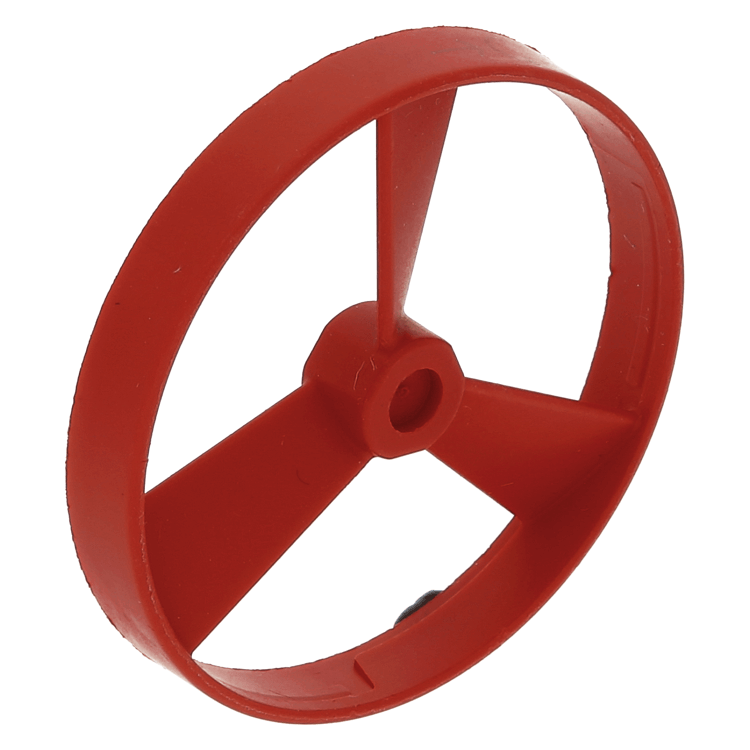 LEGO part 50899pb01 - Red Bionicle Rhotuka Spinner, Solid Color - With ...