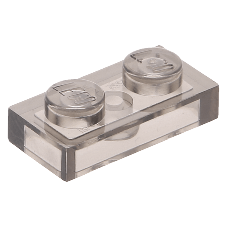 LEGO Einzelteil 3023 - Trans-Black Plate 1 x 2 bei BrickScout