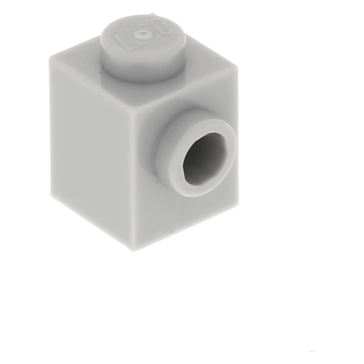 LEGO Einzelteil 87087 - Light Bluish Gray Brick, Modified 1 x 1 with ...