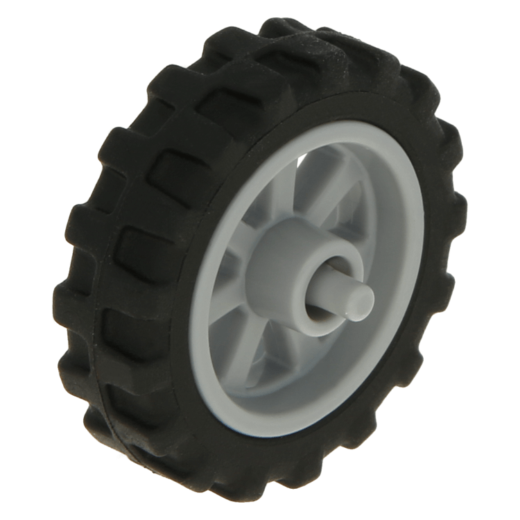 LEGO Einzelteil 50862c01 - Light Bluish Gray Wheel 15mm D. x 6mm City ...