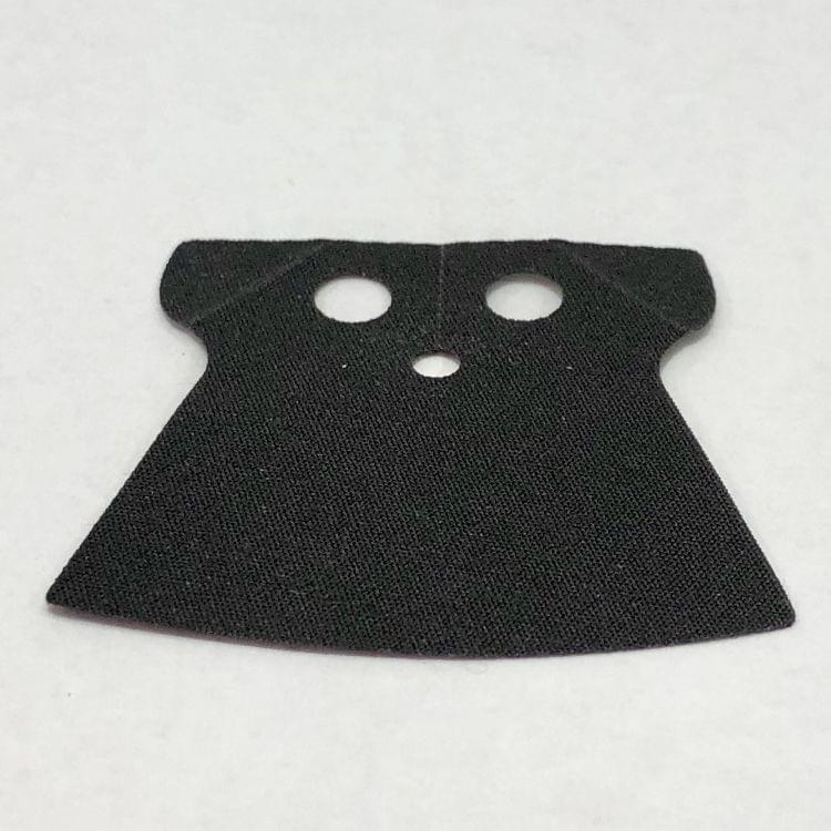 LEGO Einzelteil bb782 - Black Minifig, Cape Cloth, Front Collars ...