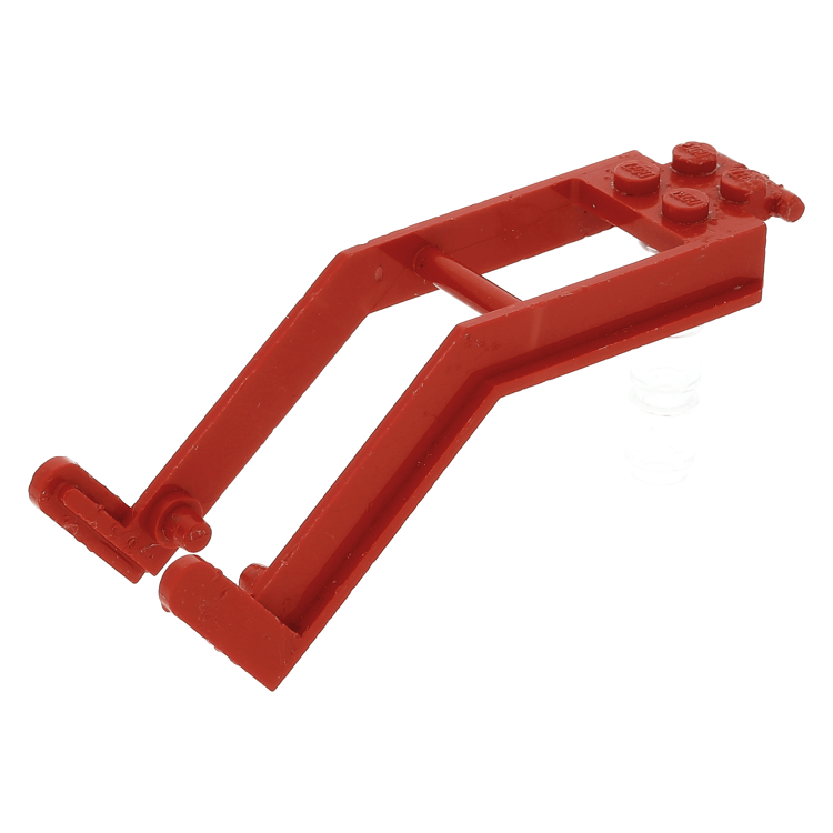 LEGO Einzelteil 828 - Red Vehicle, Digger Bucket Arm, Large bei BrickScout