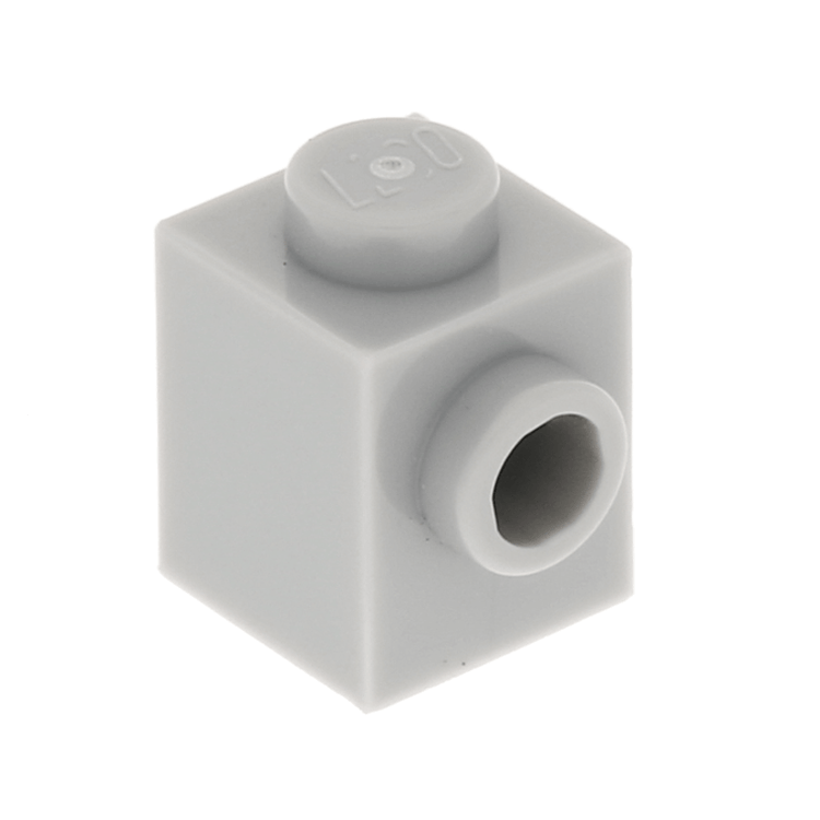 LEGO Einzelteil 87087 - Light Bluish Gray Brick, Modified 1 x 1 with ...