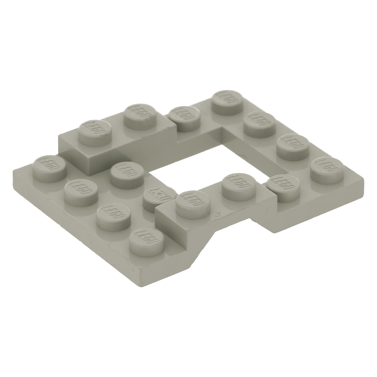 LEGO Einzelteil 4211 - Light Gray Vehicle, Base 4 x 5 bei BrickScout