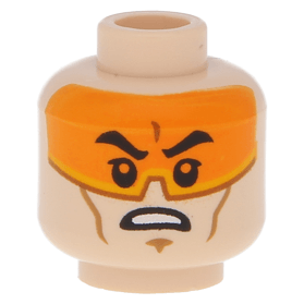 LEGO Einzelteil 3626cpb1225 - Light Flesh Minifig, Head Dual Sided ...